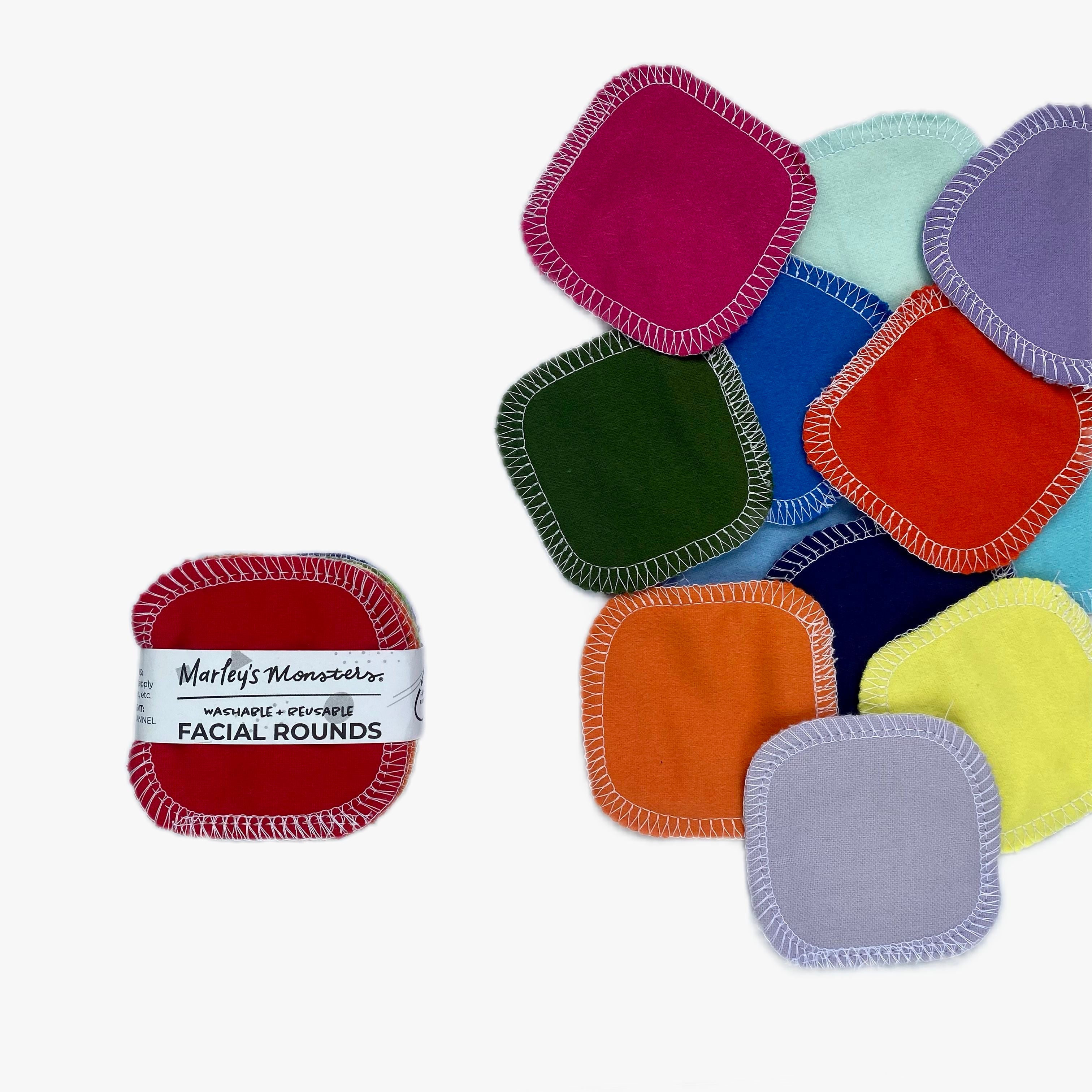 Facial Rounds: Eco-Friendly, Reusable Cotton Rounds – The Unwaste Shop